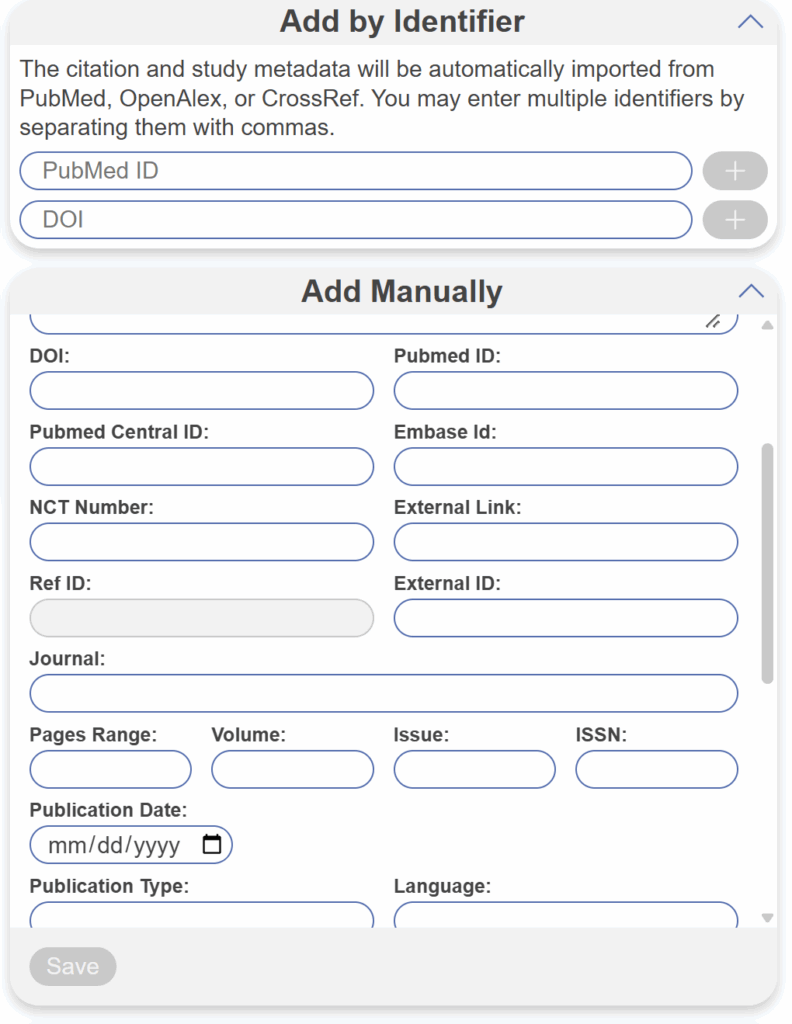 Other Sources – Nested Knowledge