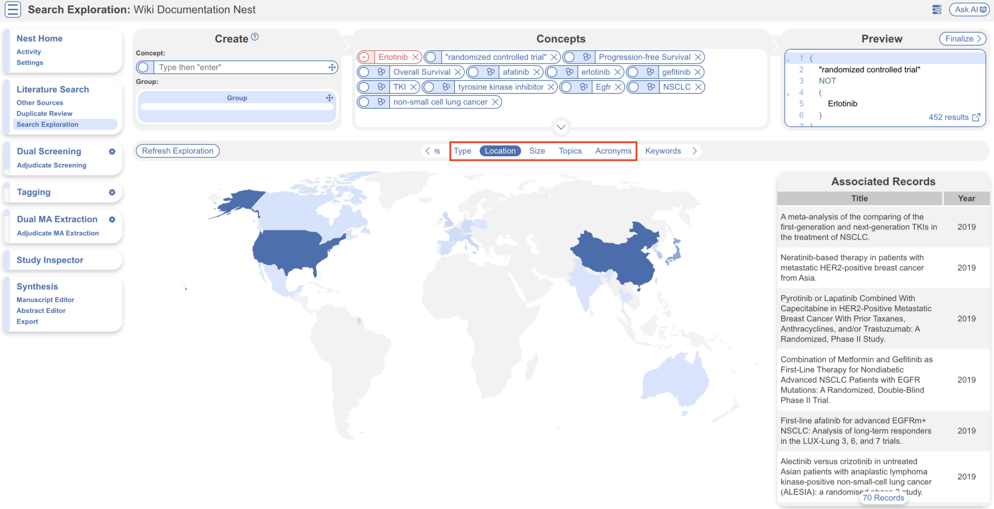 Artificial Intelligence in Nested Knowledge – Nested Knowledge
