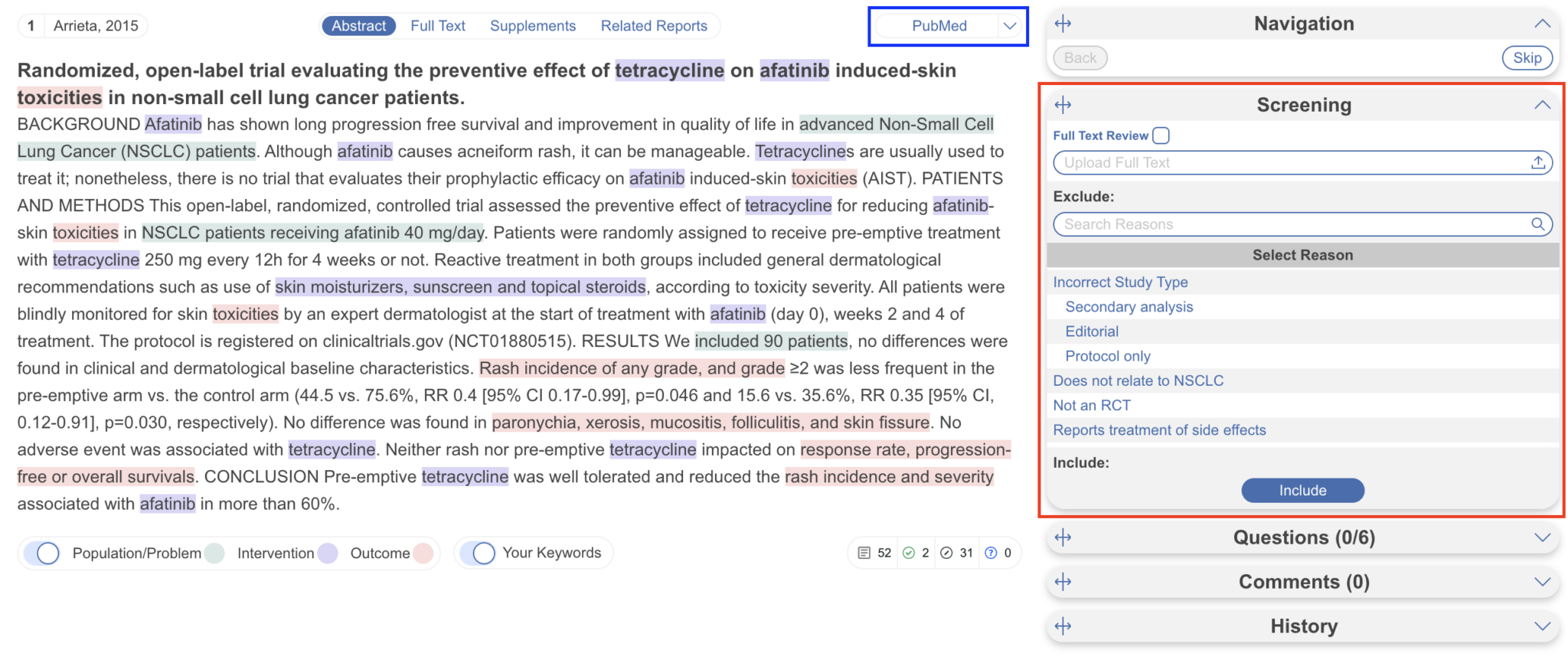 Screen Records – Nested Knowledge