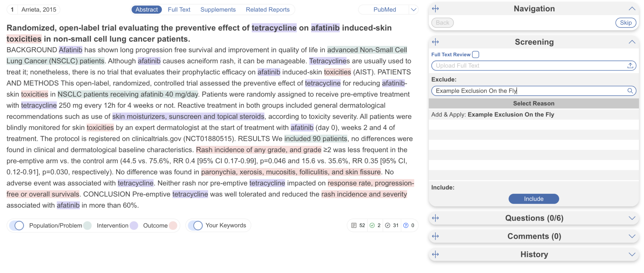 Screen Records – Nested Knowledge