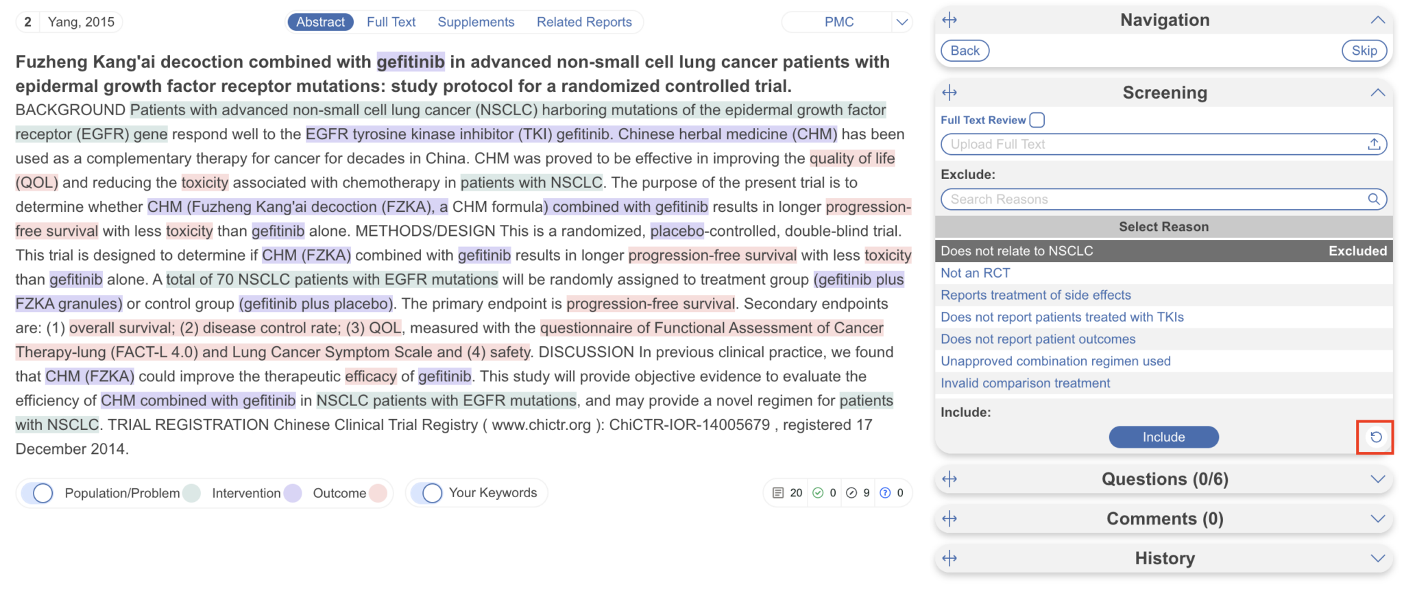 Screen Records – Nested Knowledge