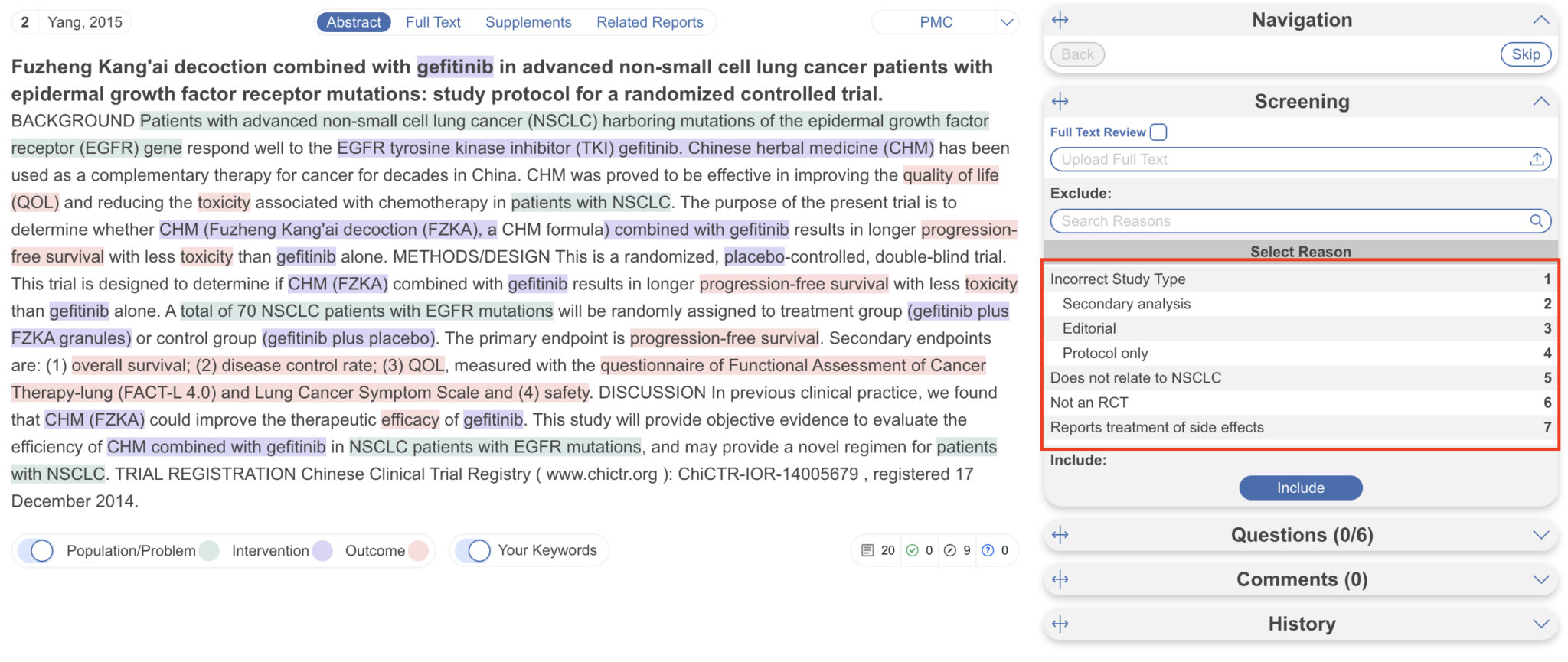 Screen Records – Nested Knowledge