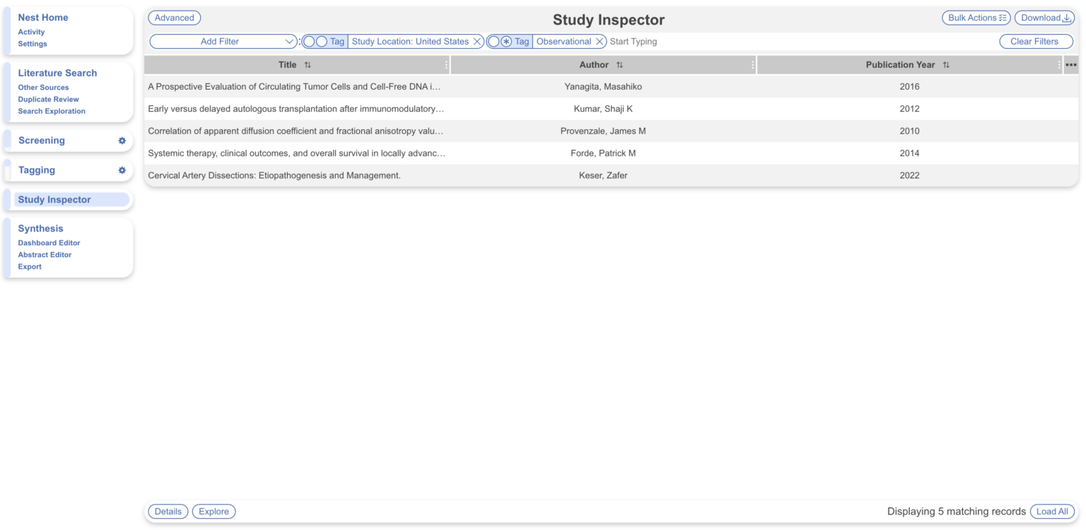 Core Smart Tags – Nested Knowledge