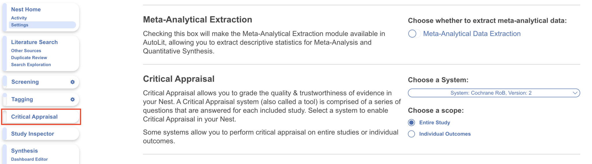 Critical Appraisal: Overview – Nested Knowledge Critical Appraisal: Overview – Nested Knowledge