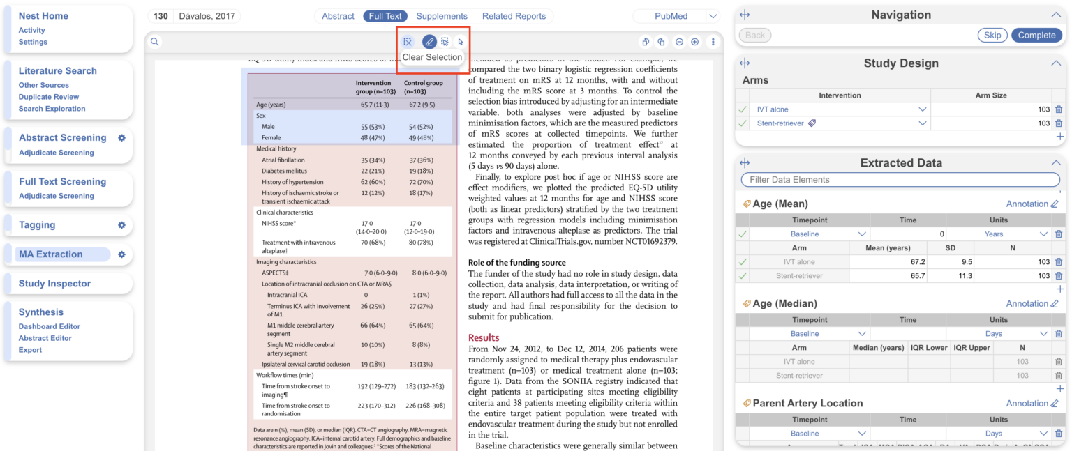 Extract Meta-Analytical Data – Nested Knowledge Extract Meta-Analytical Data – Nested Knowledge