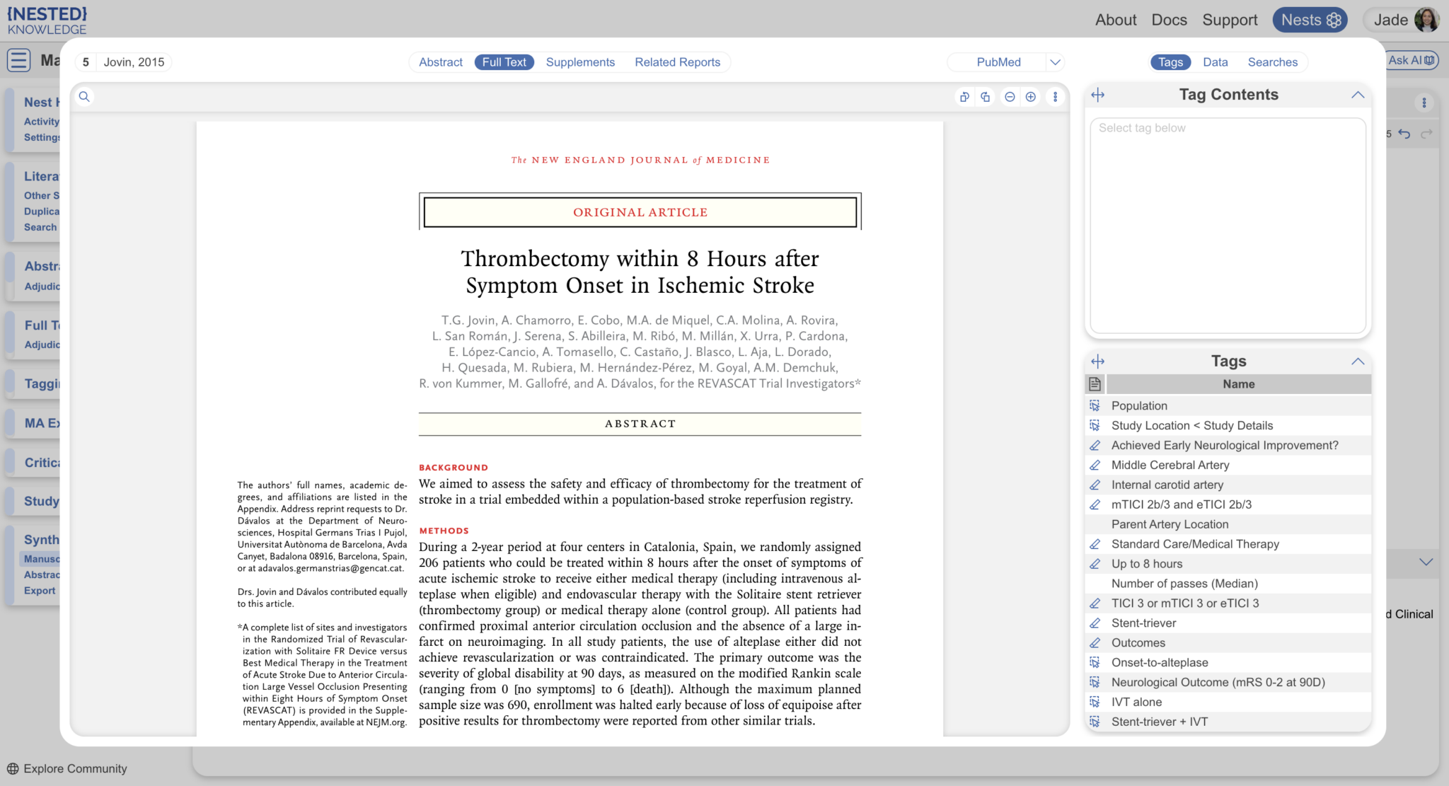 Add and Manage Citations – Nested Knowledge