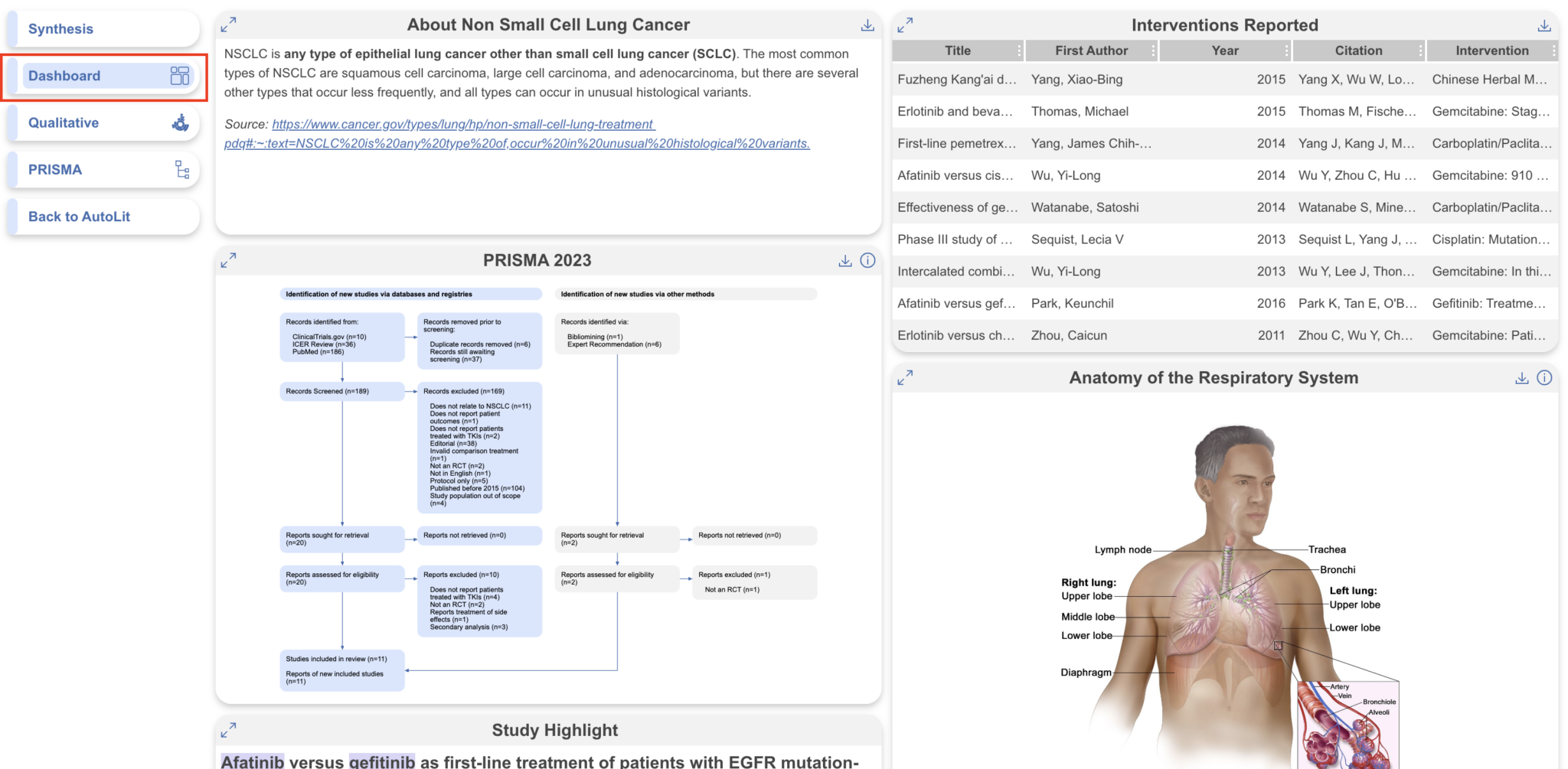 Dashboard in Synthesis – Nested Knowledge