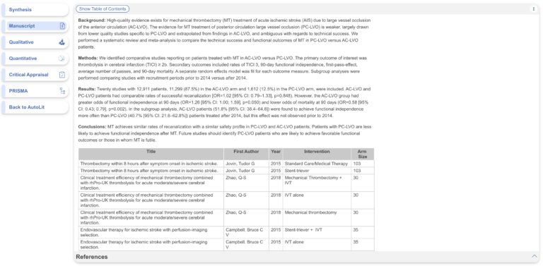 Synthesis – Nested Knowledge