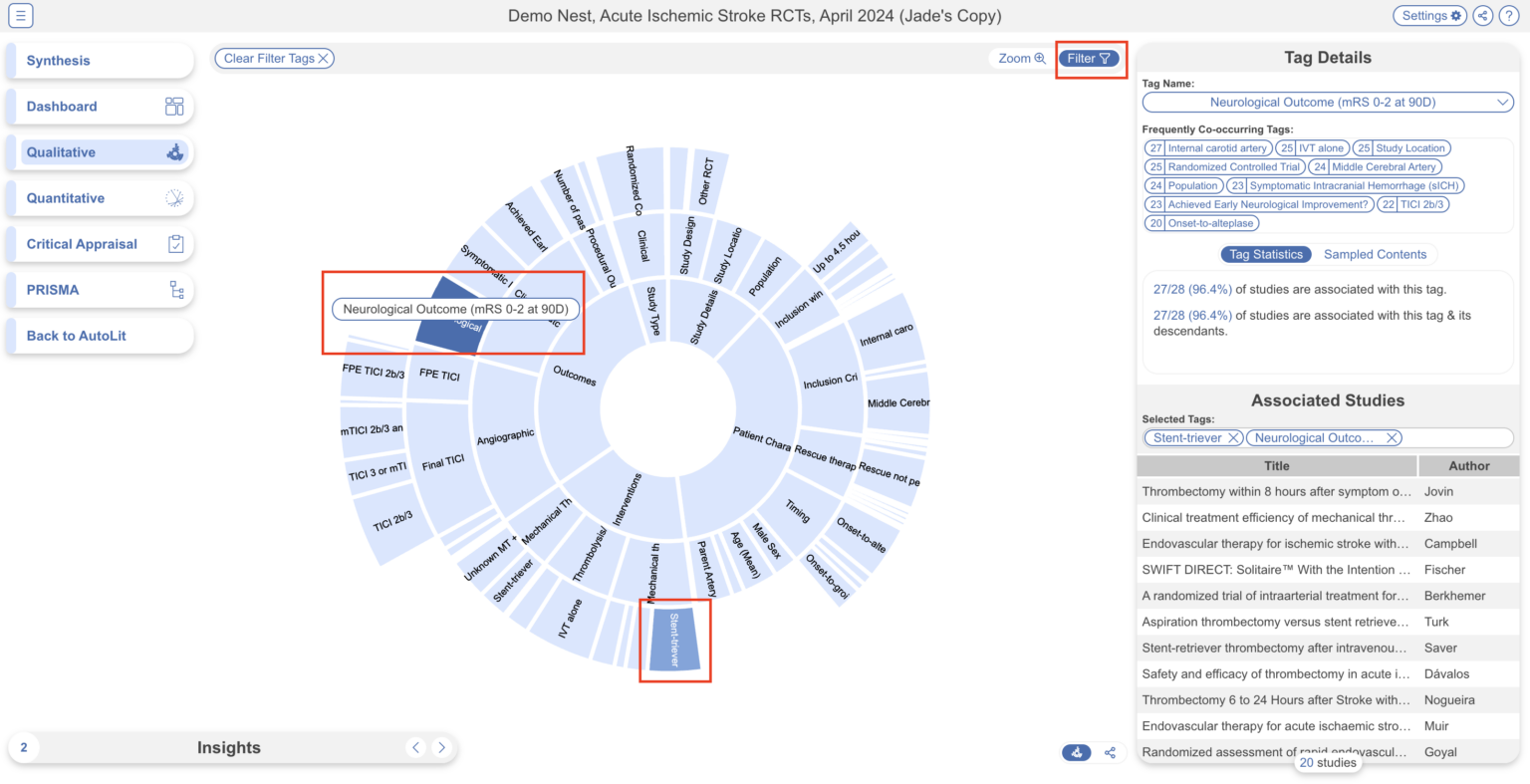 Qualitative Synthesis Nested Knowledge