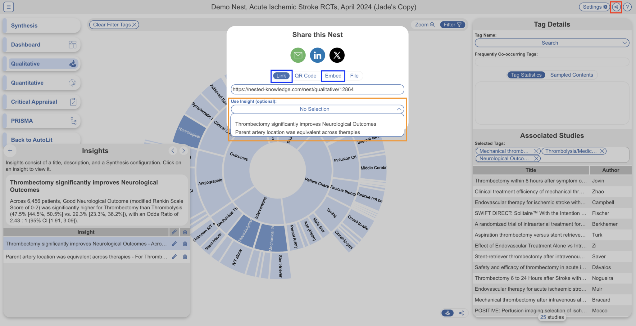 Insights – Nested Knowledge