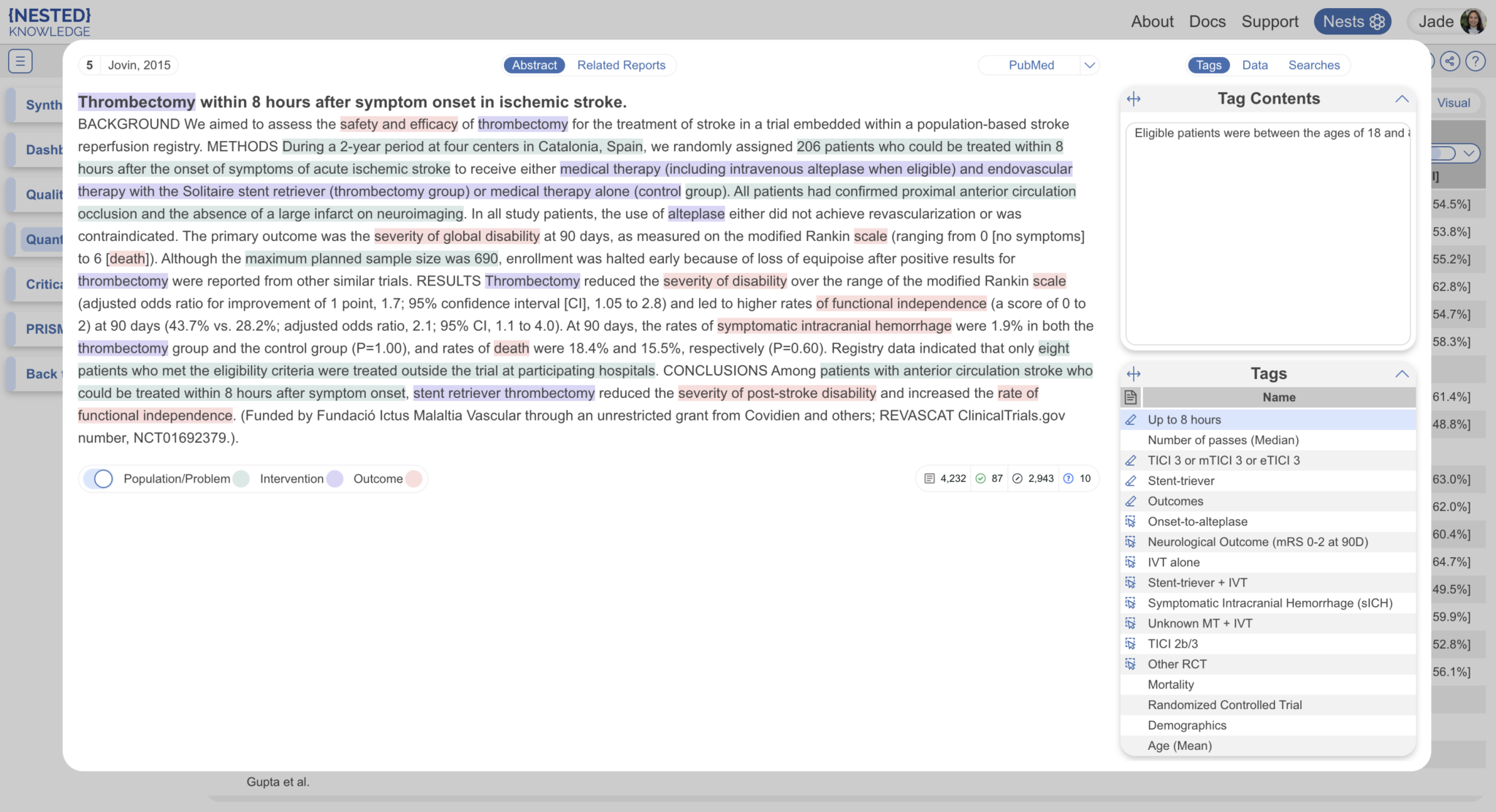 Quantitative Synthesis – Nested Knowledge
