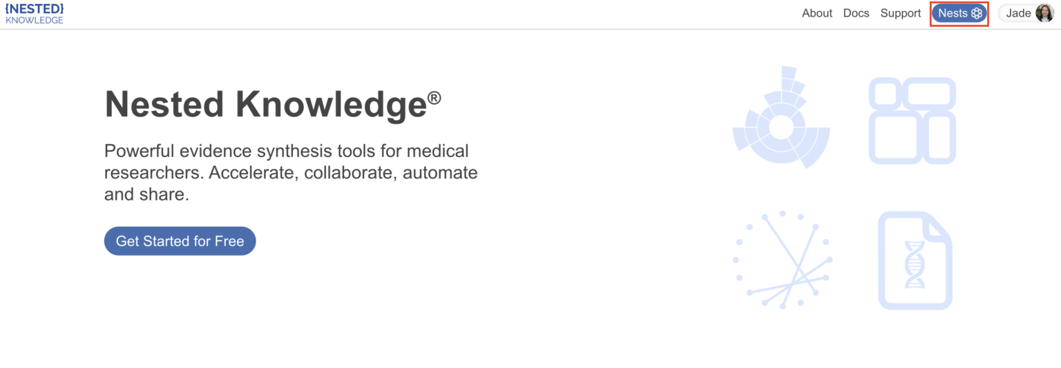 Nests Homepage – Nested Knowledge
