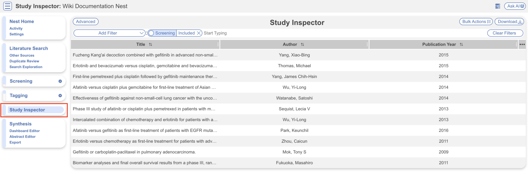 Export PDFs – Nested Knowledge